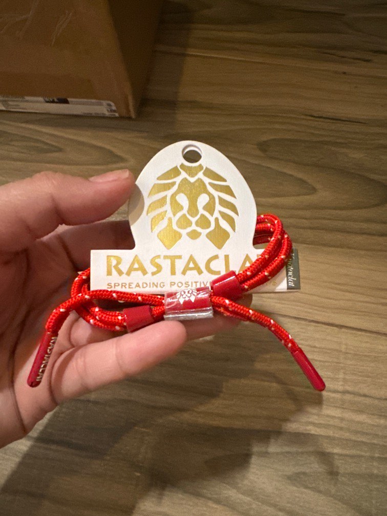 Authentic Rastaclat red bracelet, Men's Fashion, Watches & Accessories ...