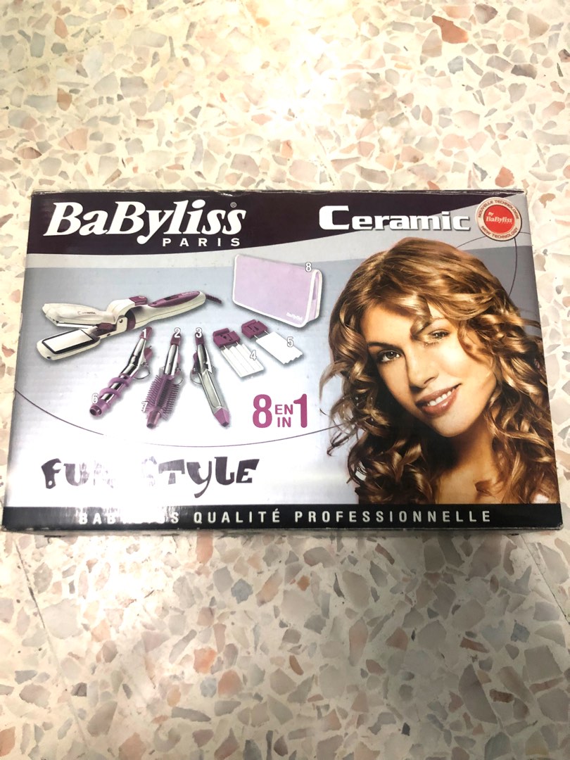 Babyliss Fun Style 8 In 1 Hair Multi Styler, Beauty & Personal Care ...
