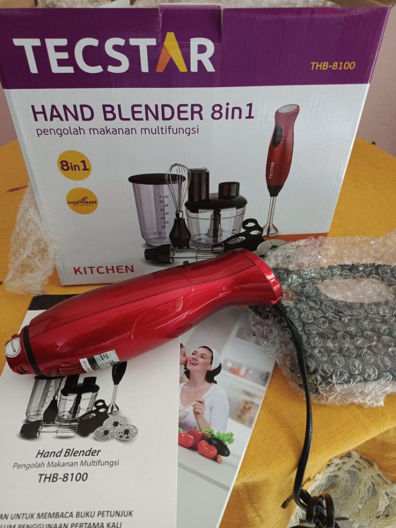 Blender tangan Tecstar, Kitchen & Appliances di Carousell