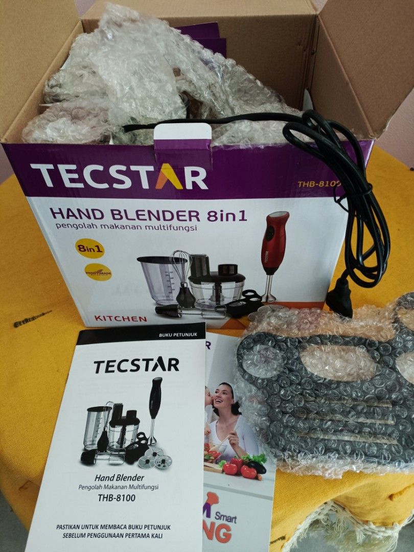 Blender tangan Tecstar, Kitchen & Appliances di Carousell