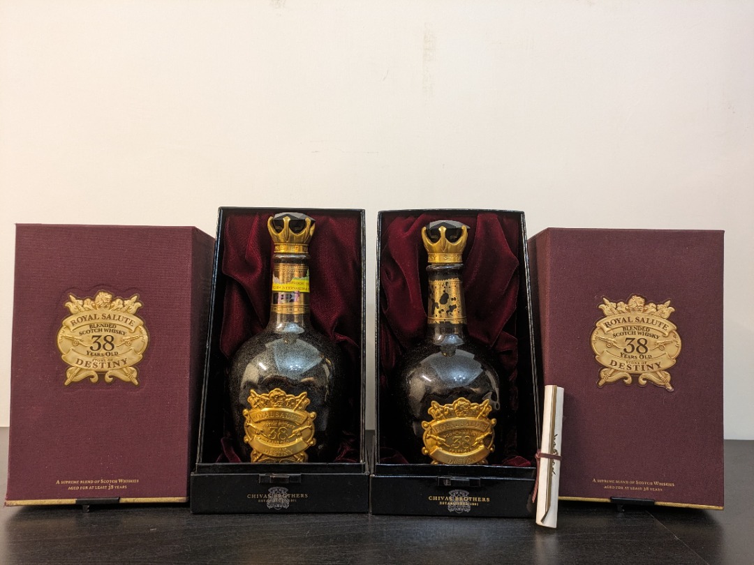 Chivas Regal Royal Salute Royal Salute 38 Years Old Stone of Destiny A ...