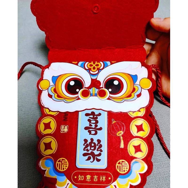 CNY Ang bao dragon bag, Women's Fashion, Bags & Wallets, Cross-body ...