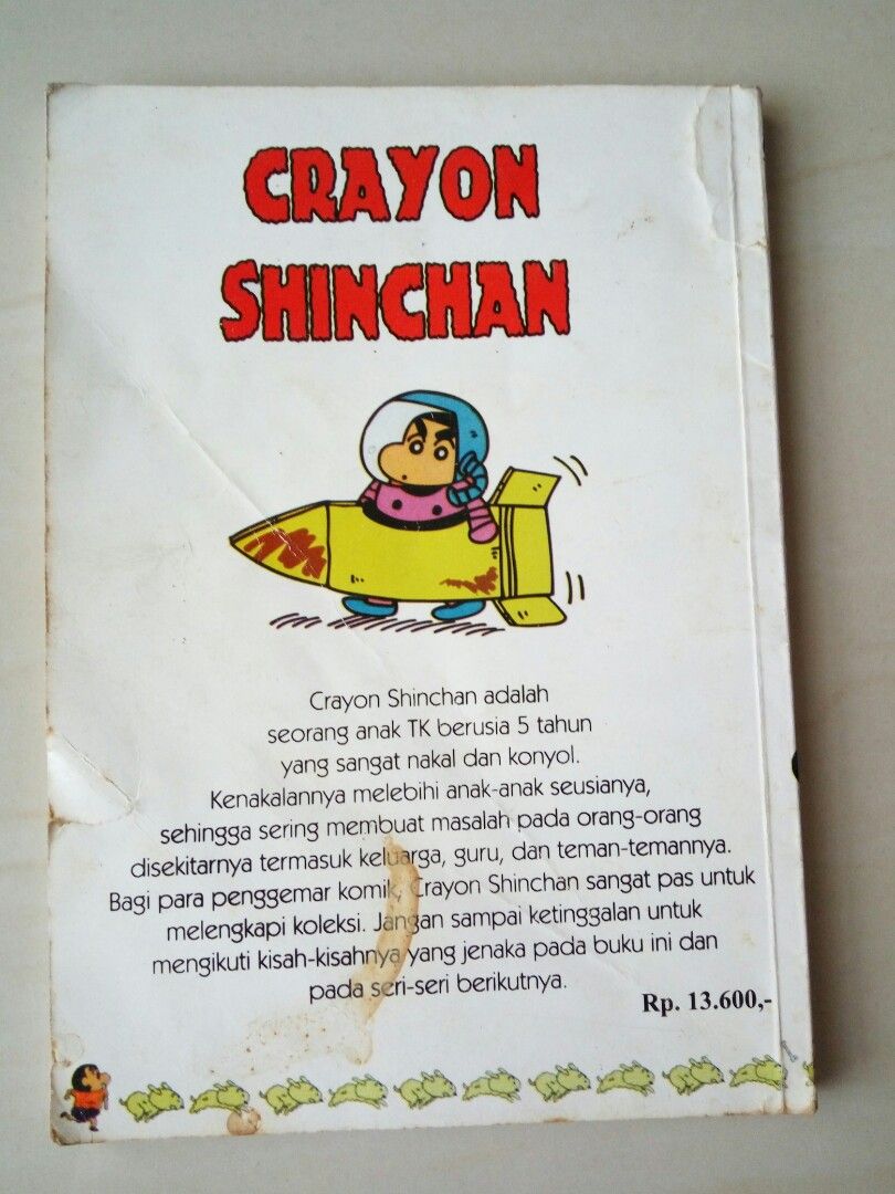 Crayon Shinchan Vol 46 (Tinggal satu), Buku & Alat Tulis, Komik dan ...