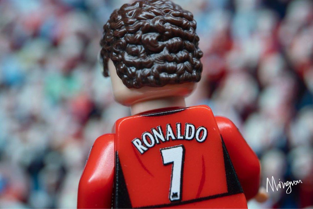 ronaldo evolution lego