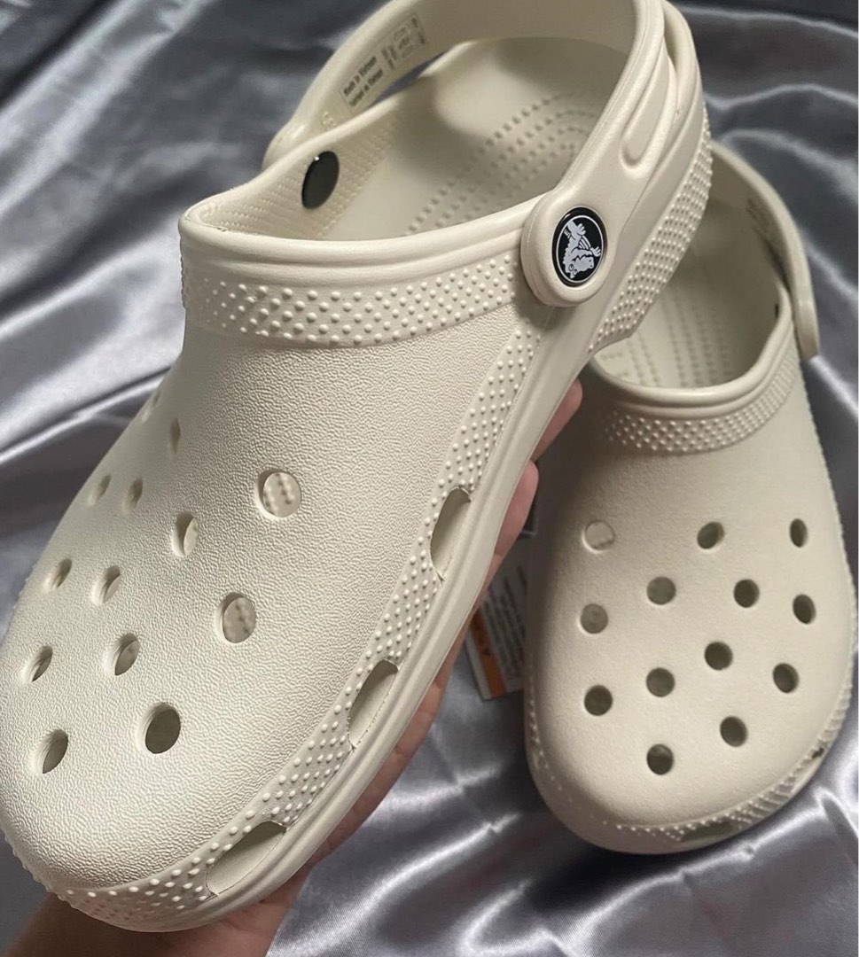 Crocs Classic Stucco Clog, Women's Fashion, Footwear, Slippers and ...