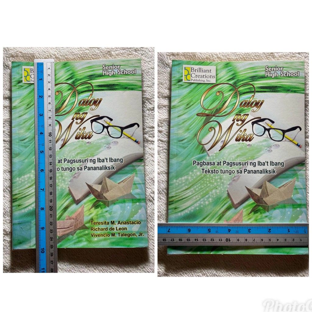 Daloy ng Wika Pagbasa at Pagsusuri ng Ibat Ibang Teksto SHS book ...