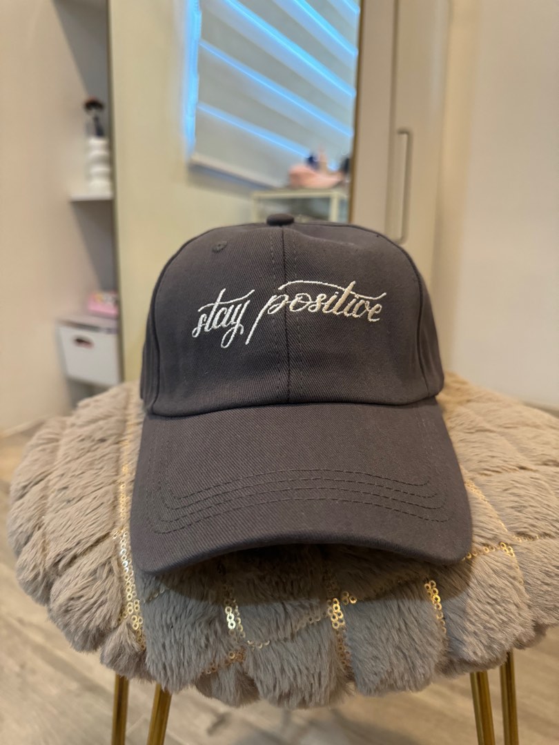 Dark Gray Korean Cap, Men's Fashion, Watches & Accessories, Caps & Hats ...