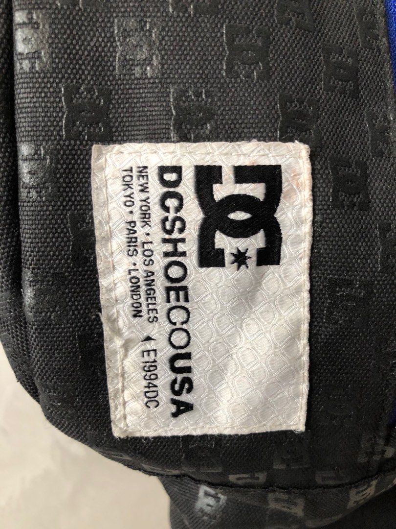 DC skateboard retro porch bag, Men's Fashion, Bags, Belt bags, Clutches ...