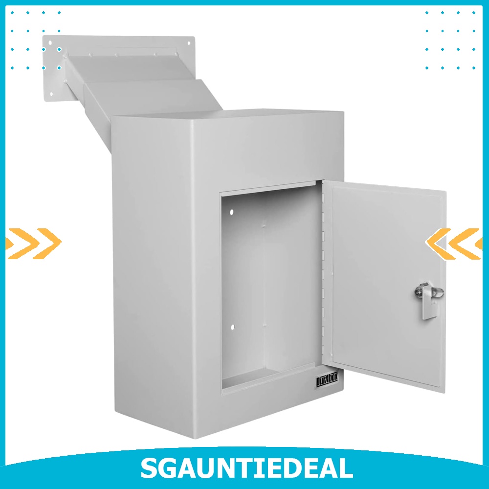 Durabox D700 Through the Wall Drop Box, Tubular Key Locking Secure ...