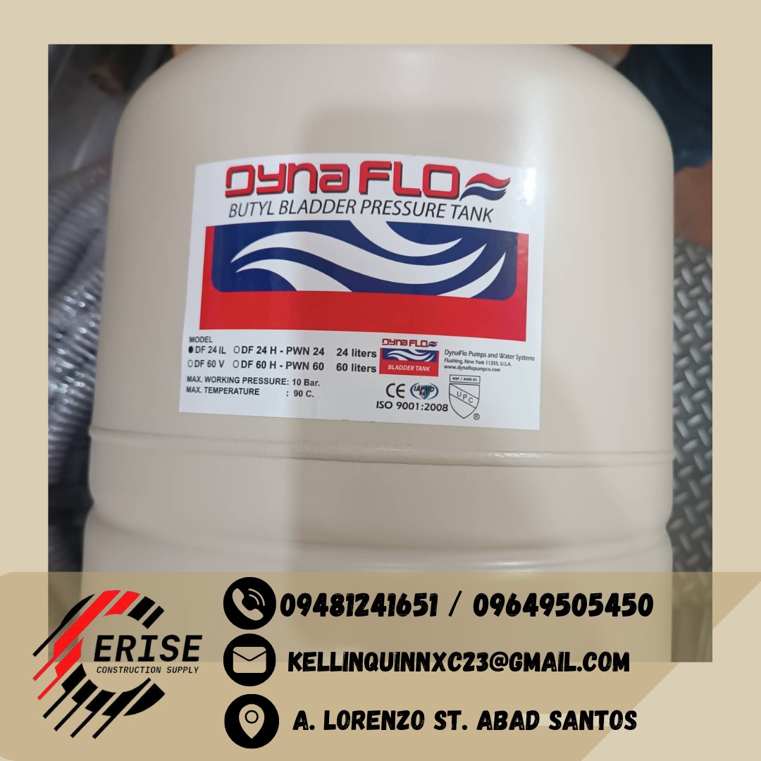 Dynaflow Butyl Bladder Pressure Tank, Commercial & Industrial ...