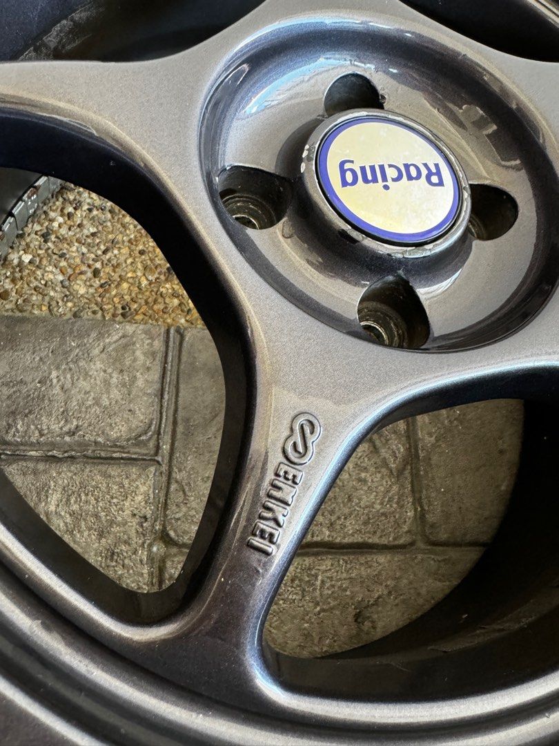 Enkei RP01 15 inch Rim 4x100, 7jj, offset 35 Made In Japan with rim cap ...