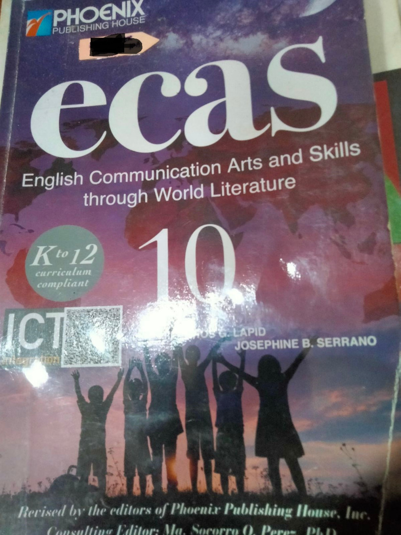 For Grade 10 : ECAS 10: English Communication Arts and Skills World Literature , Hobbies & Toys ...