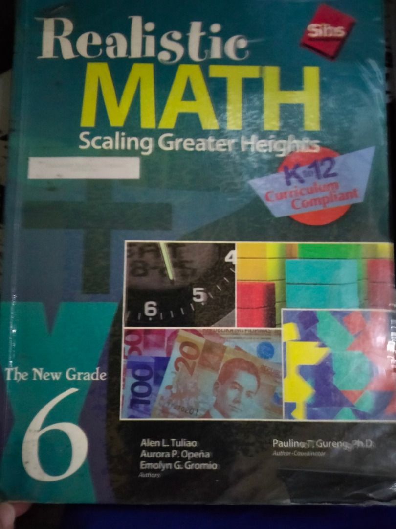 For Grade 6: Pillars 6, Realistic Math 6, Baybayin 6, Science Quest 6 ...