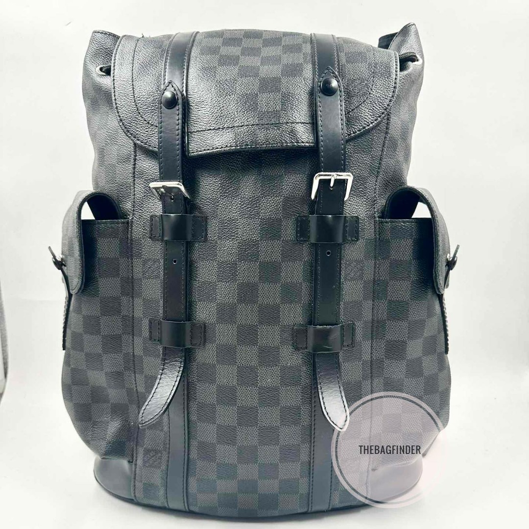Graphite Christopher Backpack, Luxury, Bags & Wallets on Carousell