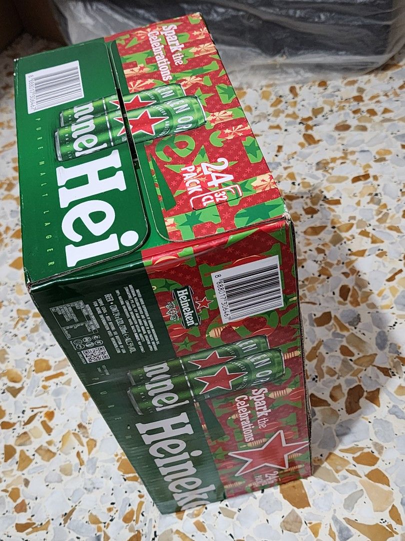 Heineken 24 pack 320mL, Food & Drinks, Alcoholic Beverages on Carousell
