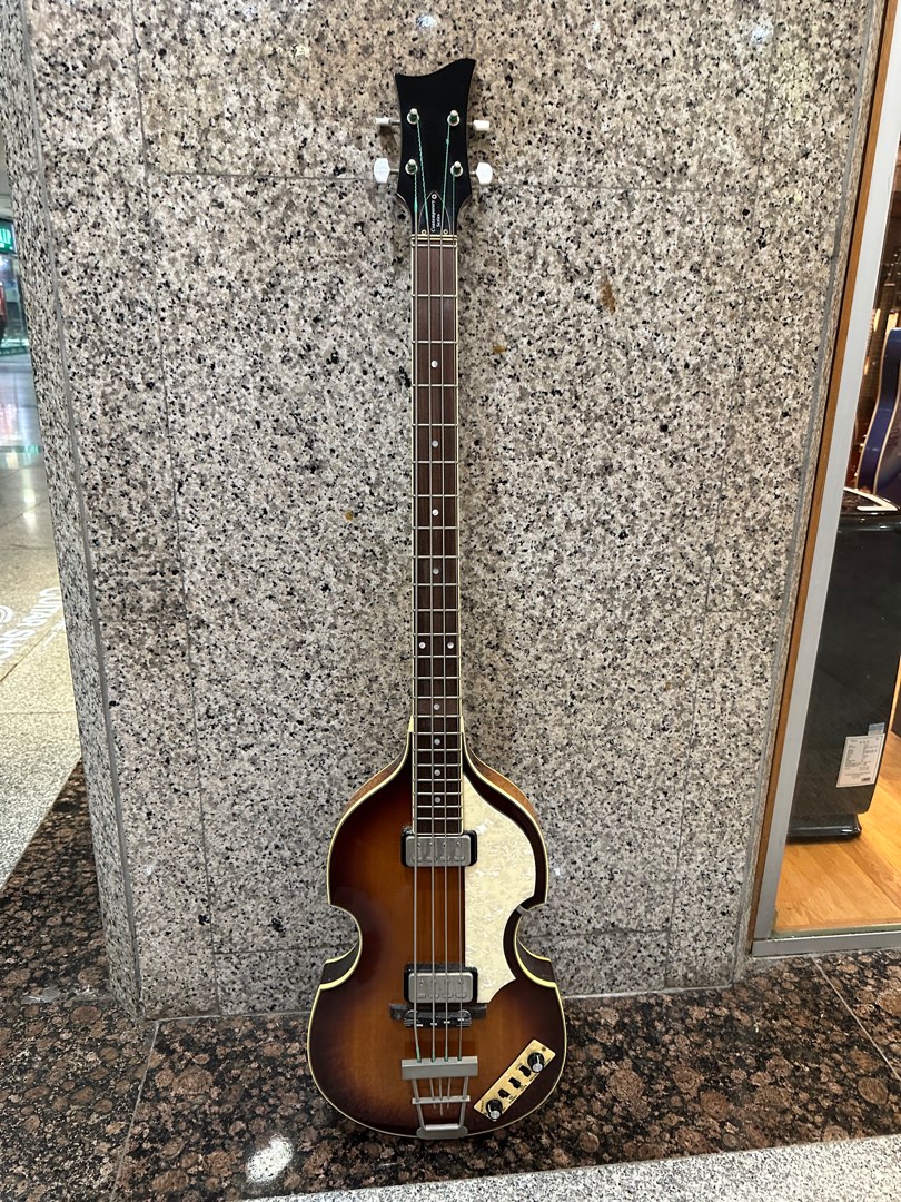 Hofner HCT-500/1 Contemporary Violin Bass – Sunburst, Hobbies & Toys, Music & Media, Musical ...