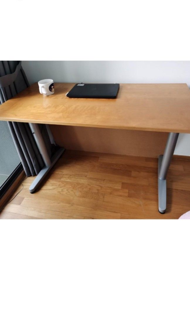 Ikea Bekant Study Table, Furniture & Home Living, Furniture, Tables ...