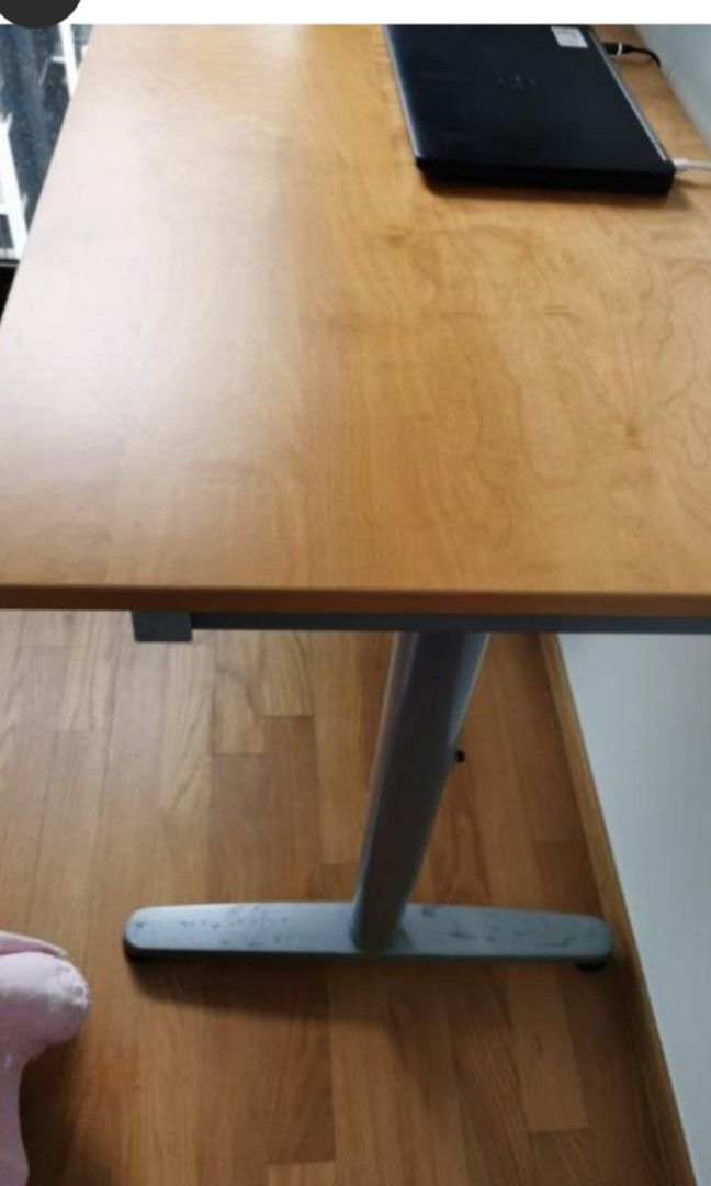 Ikea Bekant Study Table, Furniture & Home Living, Furniture, Tables ...