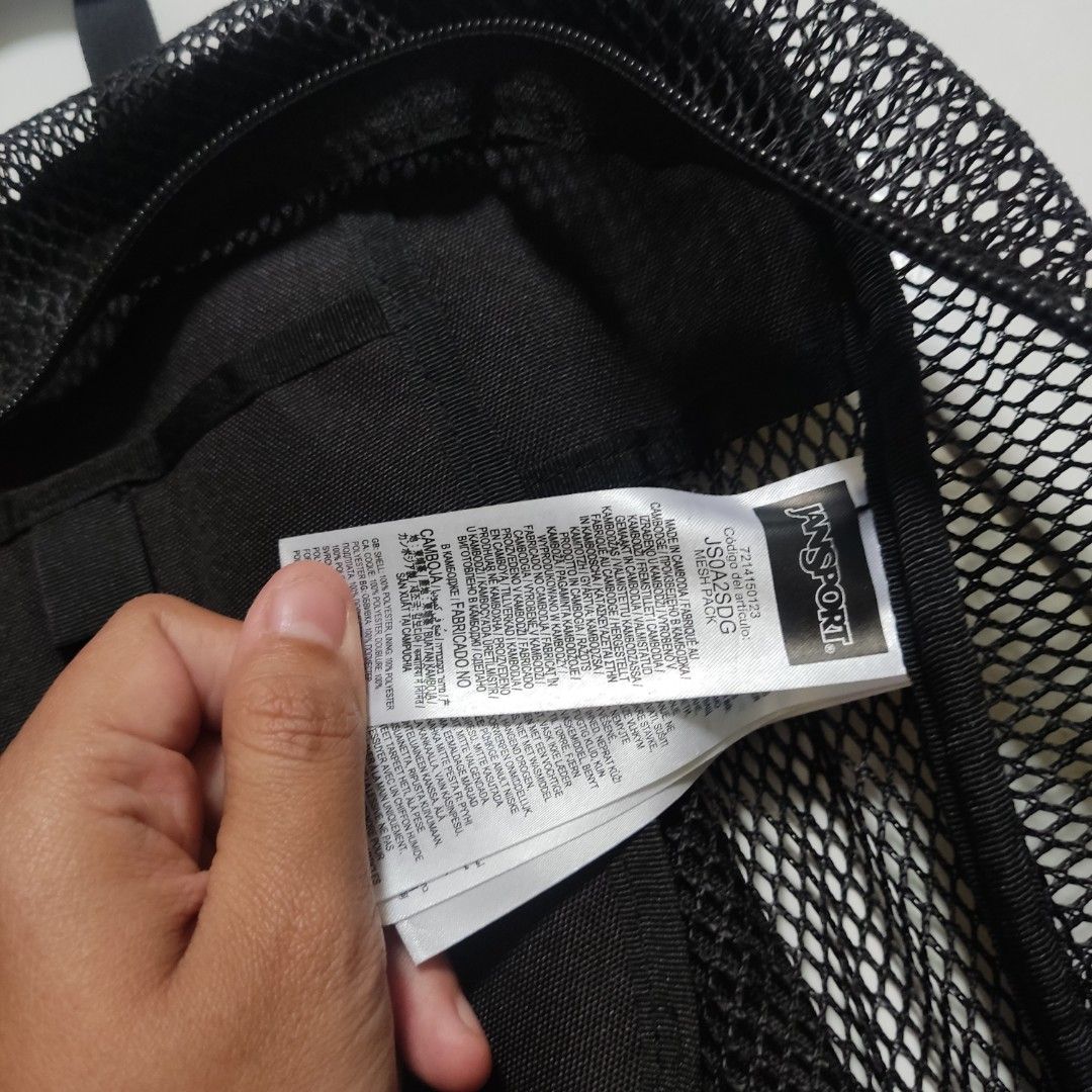 Jansport Jaring, Fesyen Wanita, Tas & Dompet di Carousell