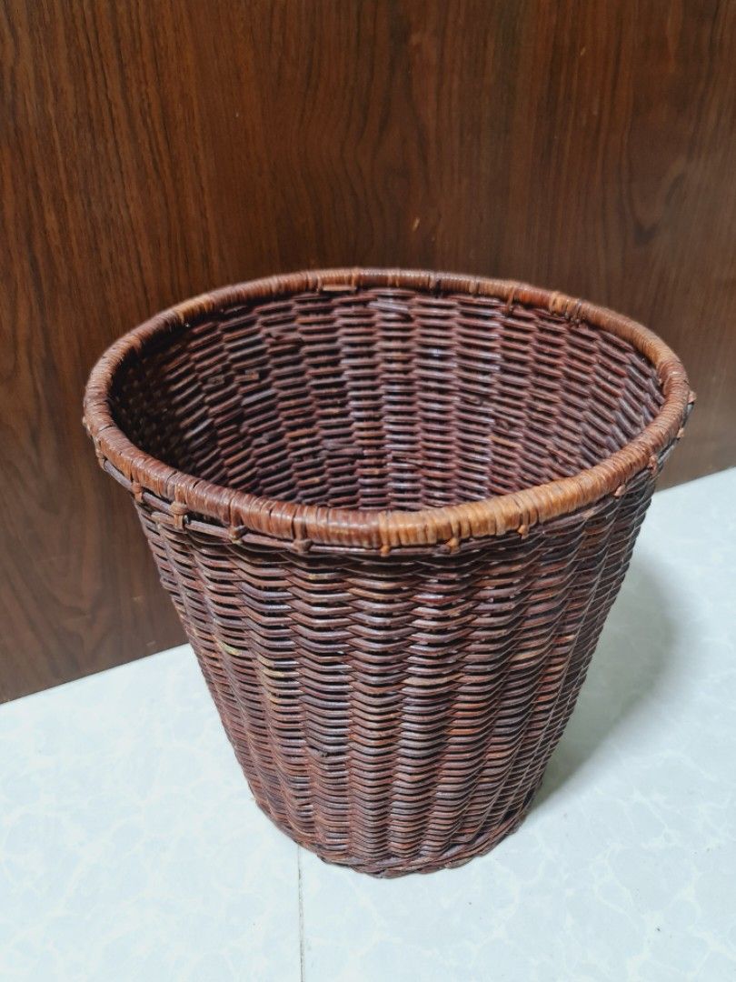 Japan Surplus rattan basket, Furniture & Home Living, Home Improvement ...