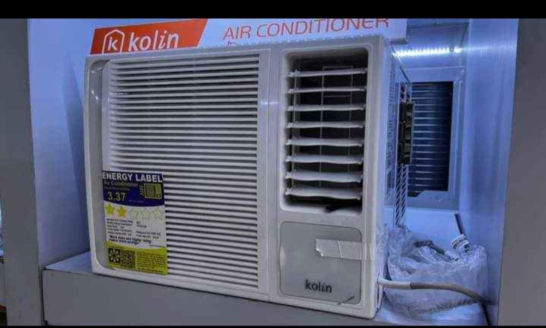 KOLIN WINDOW TYPE AIRCON, TV & Home Appliances, Air Conditioning and ...