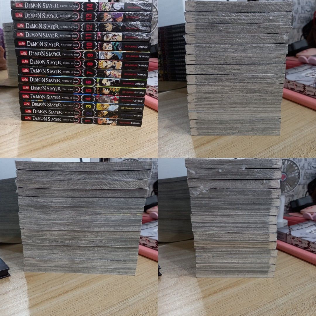 Komik Kimetsu no Yaiba Demon Slayer, Buku & Alat Tulis, Komik dan Manga di Carousell