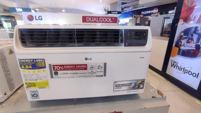 LG 2024 WINDOW TYPE INVERTER AIRCON, TV & Home Appliances, Air ...