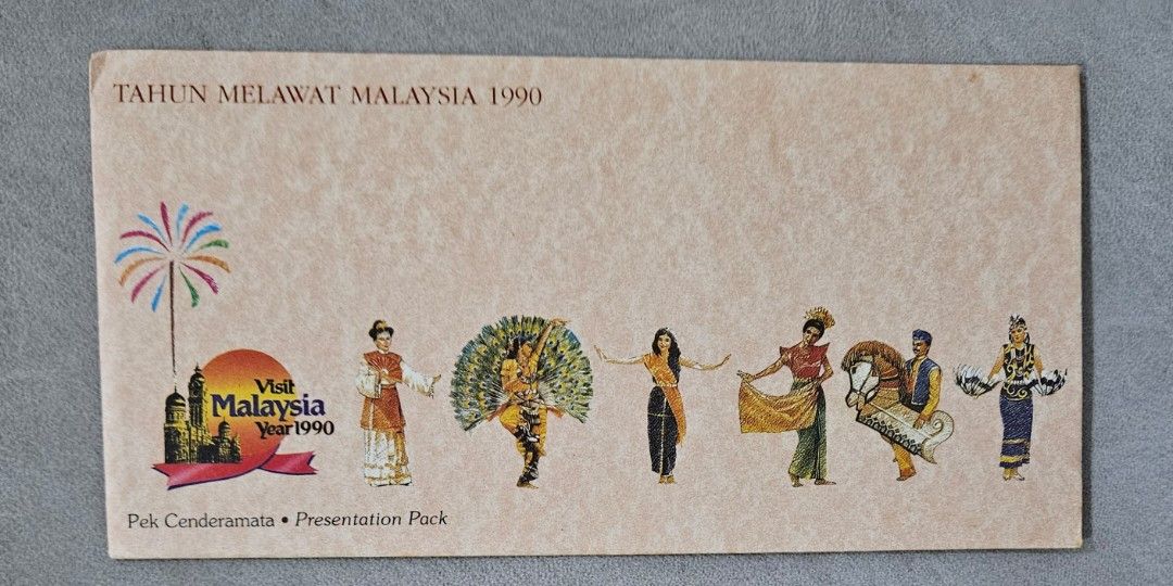 Malaysia 1990 Visit Malaysia Year presentation pack, Hobbies & Toys ...