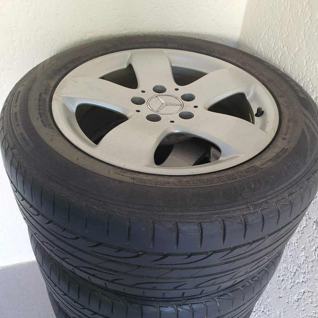 Mercedes Benz Wheels x 4, Car Parts & Accessories, Mags and Tires on ...