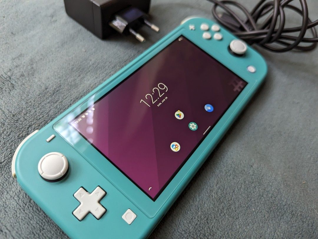 Modded Switch Lite - 128GB with Android, Video Gaming, Video Game ...