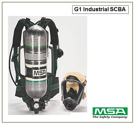 MSA Self Contained Breathing Apparatus G1 Industrial, Commercial ...