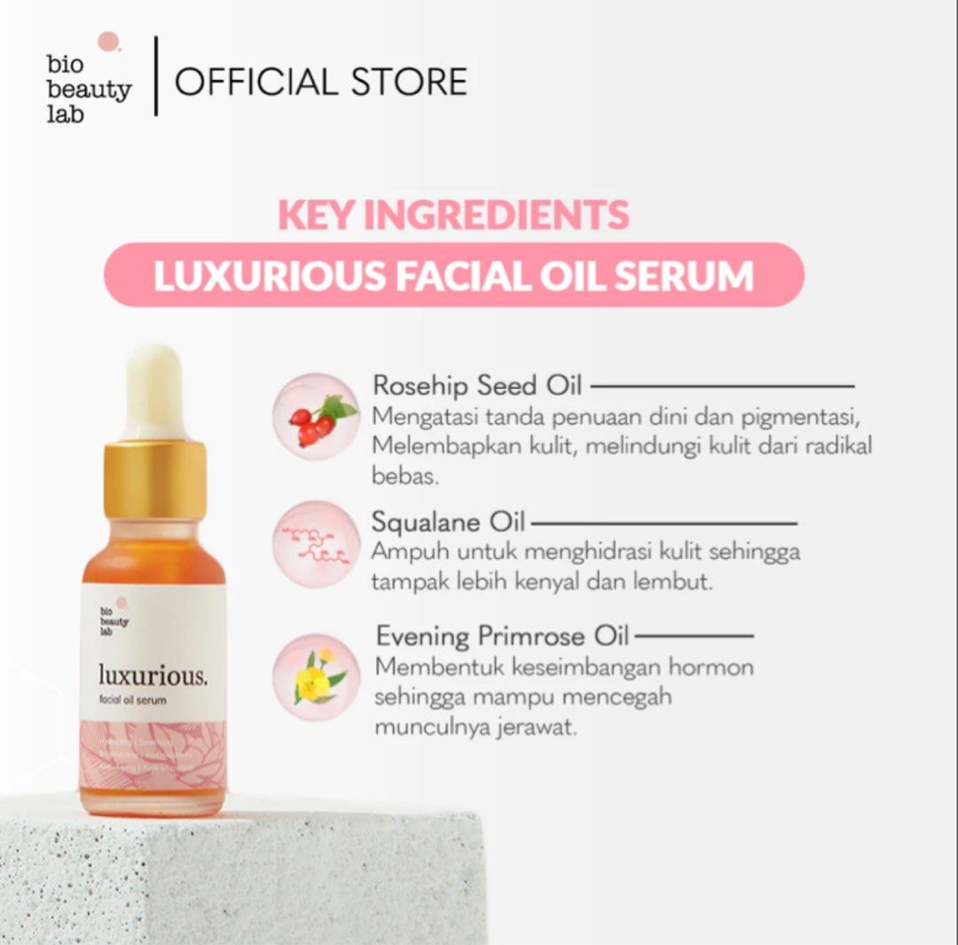 (NEW) Bio Beauty Lab Luxurious Oil 20ml, Kesehatan & Kecantikan, Kulit, Sabun & Tubuh di Carousell