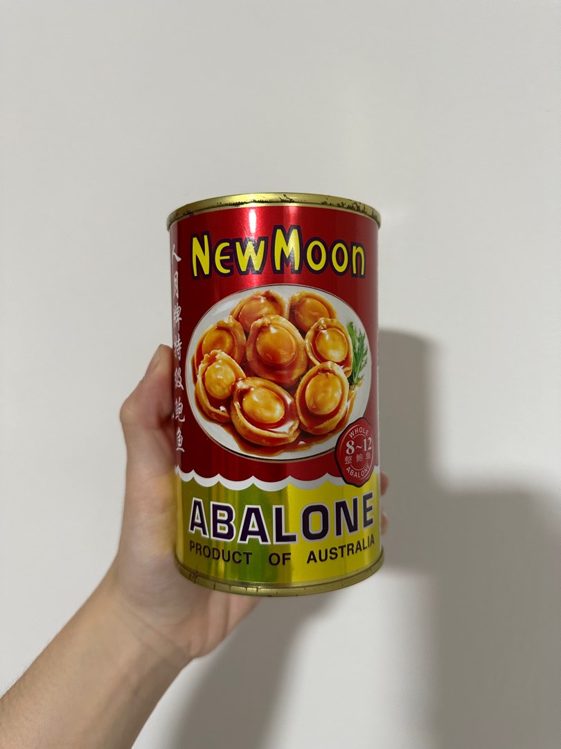 NEW MOON ABALONE, Food & Drinks, Packaged & Instant Food on Carousell