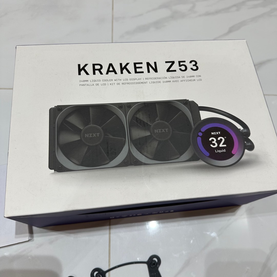 NZXT Kraken Z53, Computers & Tech, Parts & Accessories, Computer Parts ...