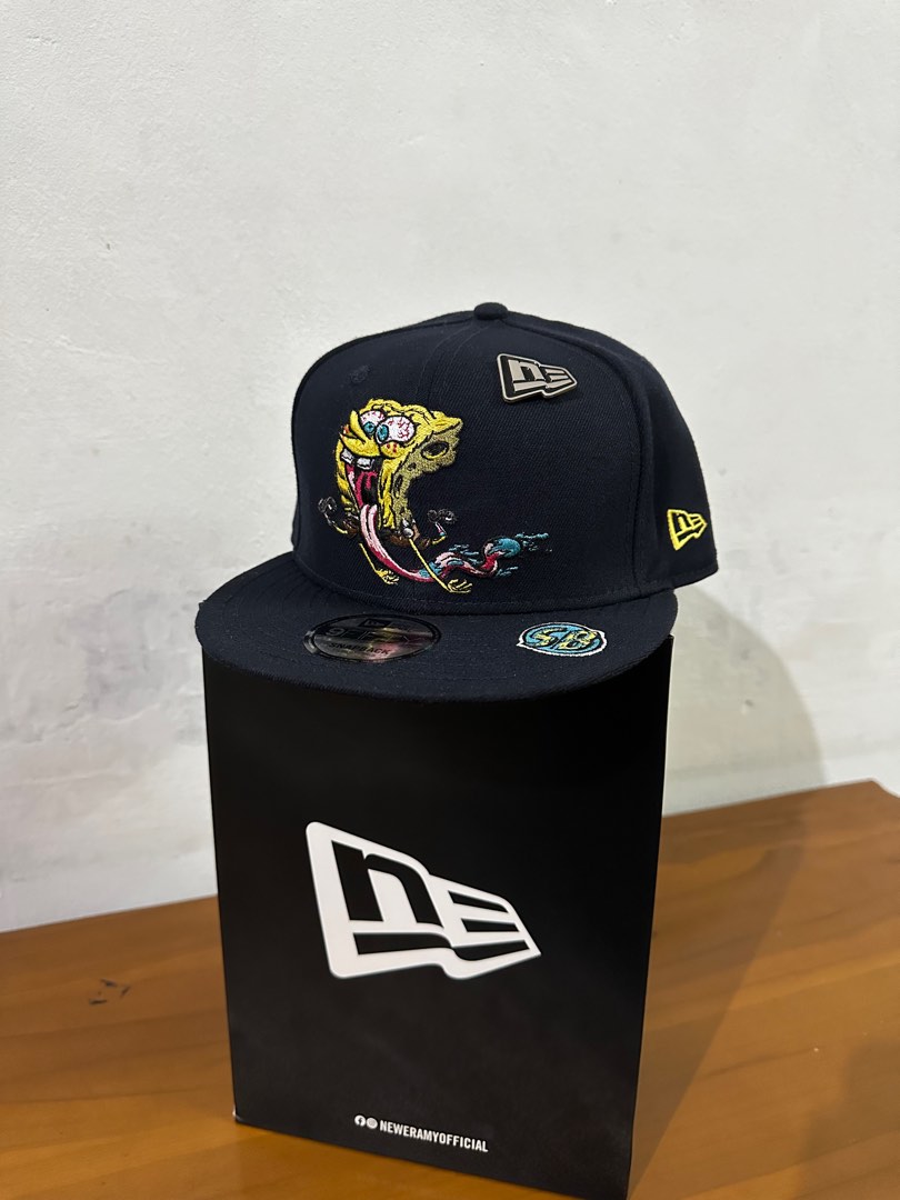 Original New Era SpongeBob Snapback, Men's Fashion, Watches ...