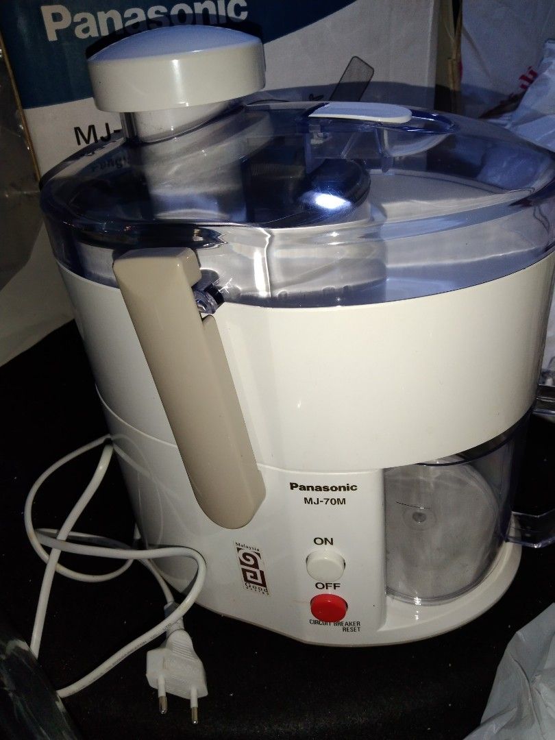Panasonic Juicer MJ-70M, TV & Home Appliances, Kitchen Appliances ...