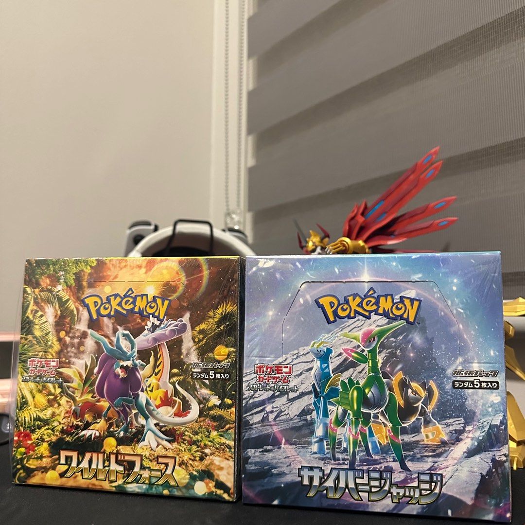 Pokemon Card Cyber Judge & Wild Force Japanese with original sealbox ...