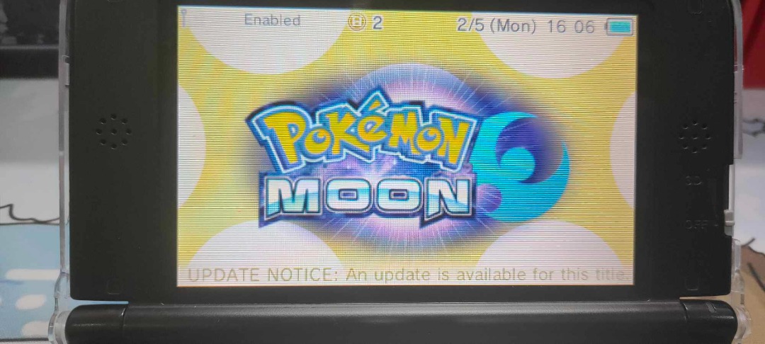 Pokemon Moon Cart, Video Gaming, Video Games, Nintendo on Carousell