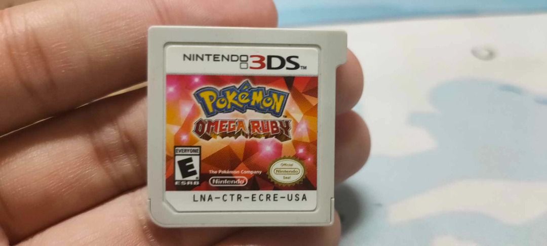 Pokemon Omega Ruby Cart, Video Gaming, Video Games, Nintendo on Carousell