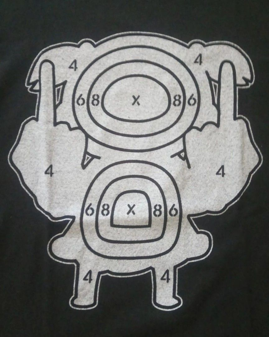 Pop Team Epic Middle Finger Target Anime Tee by Cospa Kaos Tshirt ...