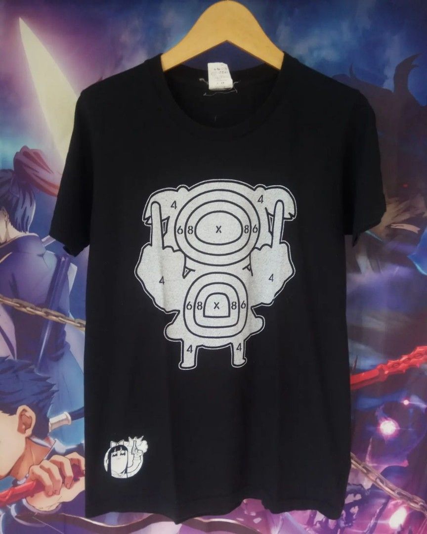 Pop Team Epic Middle Finger Target Anime Tee by Cospa Kaos Tshirt ...