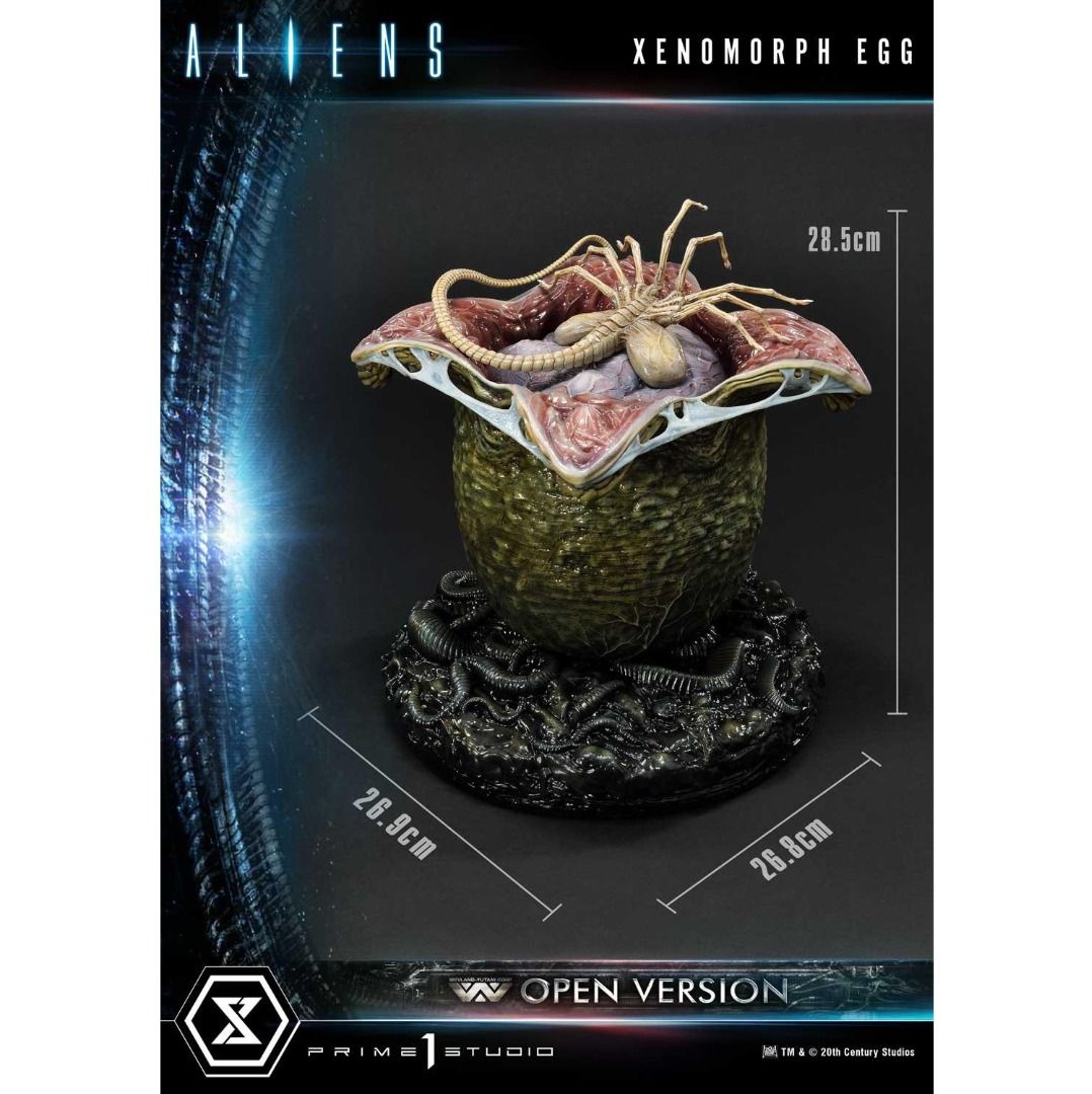 Prime 1 Studio PMDHAL-07 Aliens Comics Xenomorph Egg Open Version 11 ...