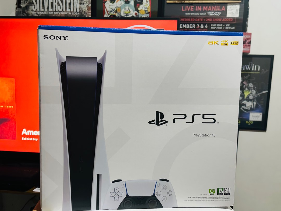 PS5 with free 6 games, Video Gaming, Video Game Consoles, PlayStation ...