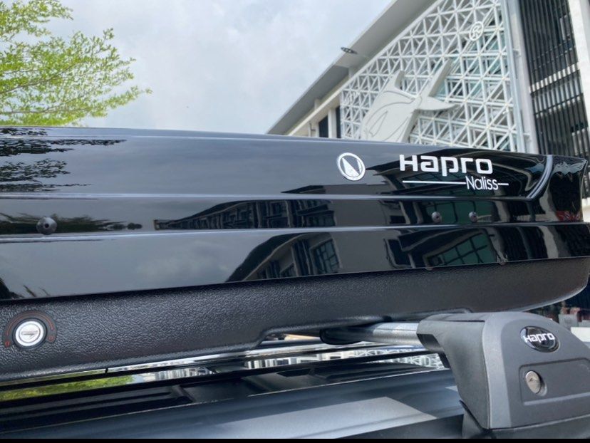 roof box hapro with roof rack, Auto Accessories on Carousell
