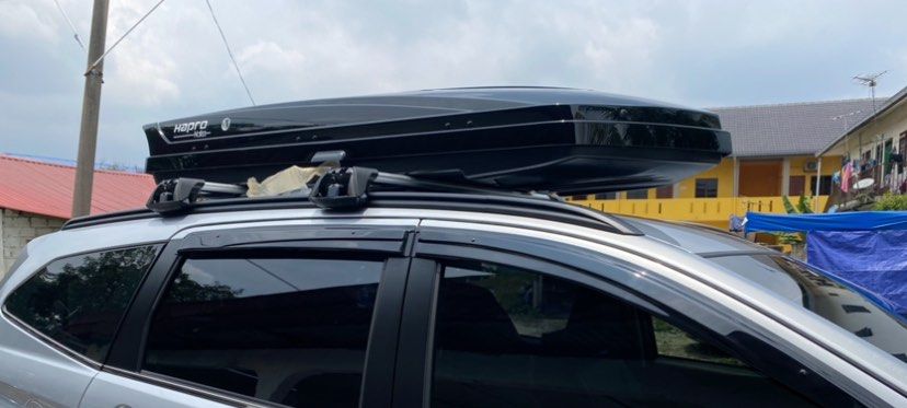 roof box hapro with roof rack, Auto Accessories on Carousell