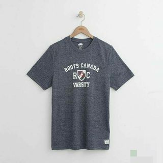 全新ROOTS 短T 經典LOGO 基本款, 他的時尚, 上身及套裝, T恤和Polo衫在旋轉拍賣