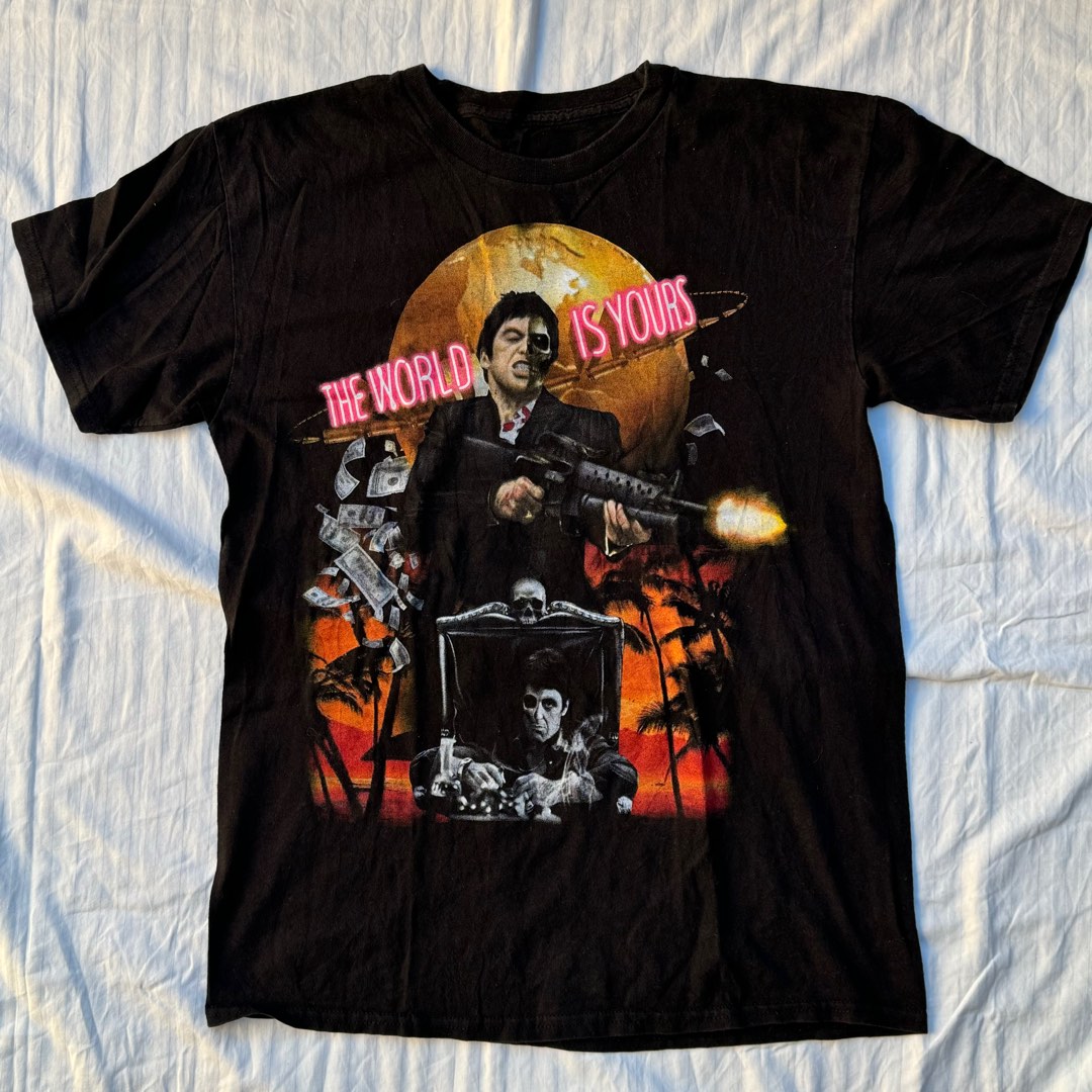 SCARFACE, Men's Fashion, Tops & Sets, Tshirts & Polo Shirts on Carousell