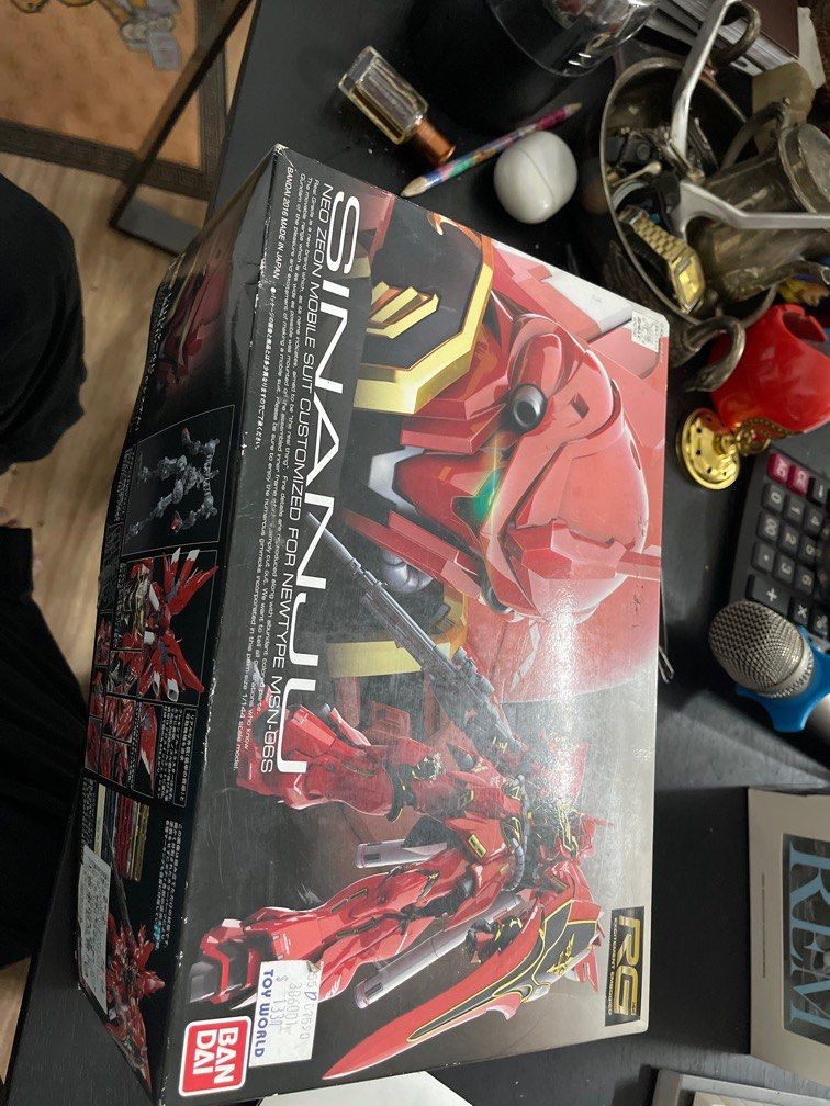 Sinanju Neo Zein mobile figure, Hobbies & Toys, Toys & Games on Carousell