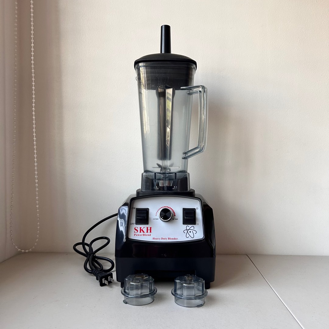 SKH Power Blend Heavy Duty Blender Juicer Mixer High Speed Low Speed ...