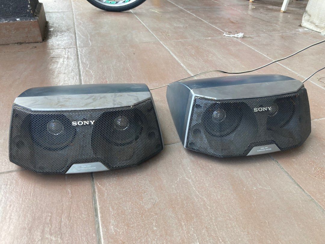 Sony surround speaker, Audio, Soundbars, Speakers & Amplifiers on Carousell